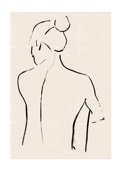 Kaufen Back Outline Poster Online | DearSam.de