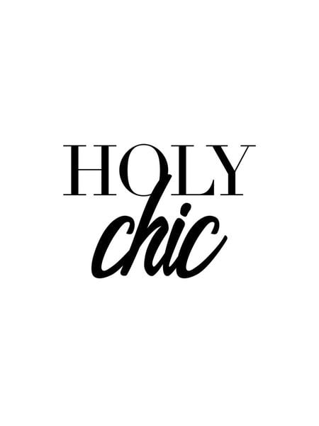 Purchase Holy Chic Poster Online | DearSam.eu